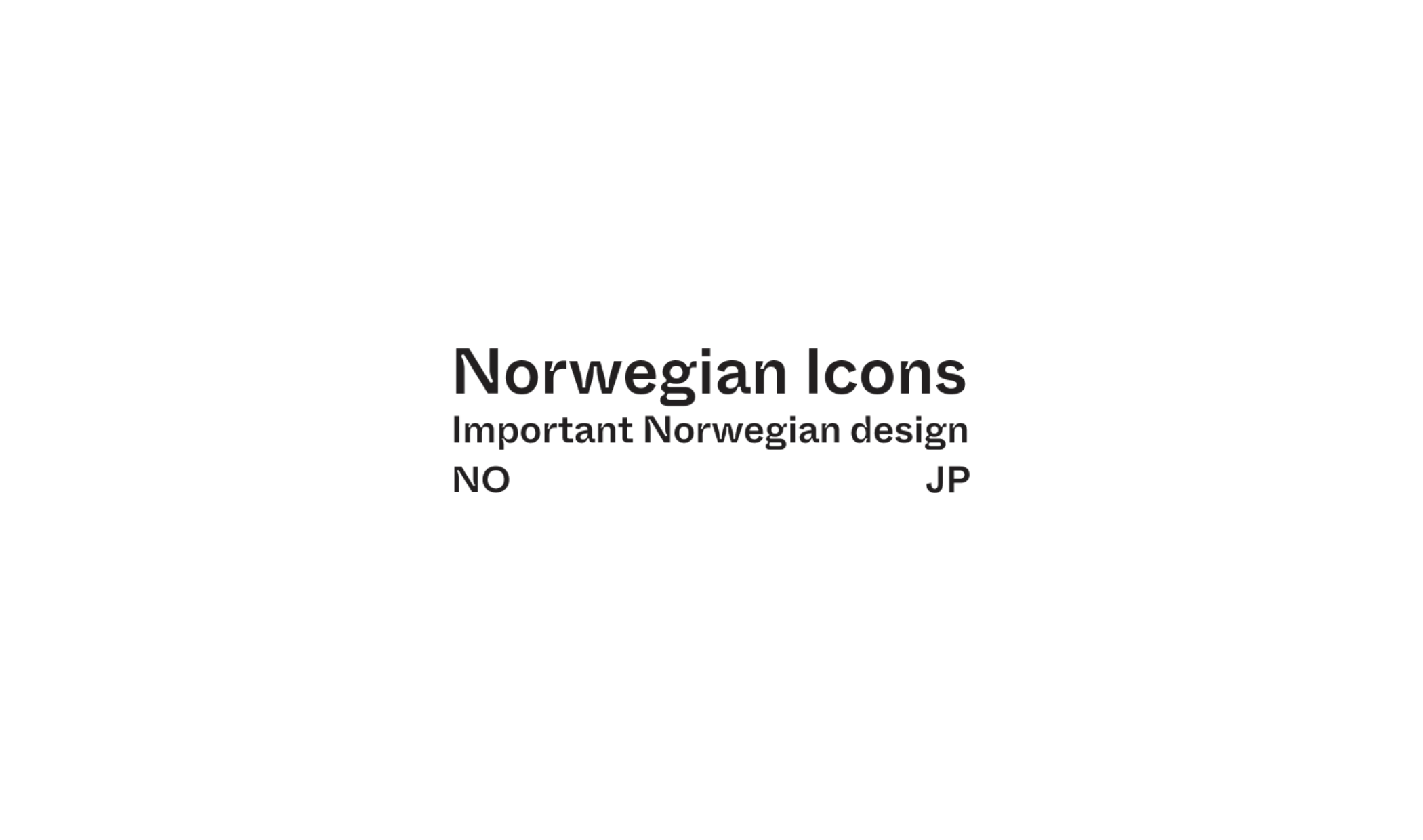 Norwegian Icons | Nordic Circular Hotspot