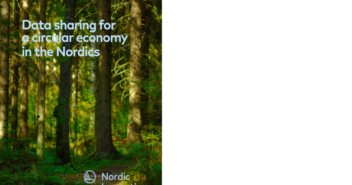 Data sharing for a Circular Economy in the… | Nordic Circular Hotspot